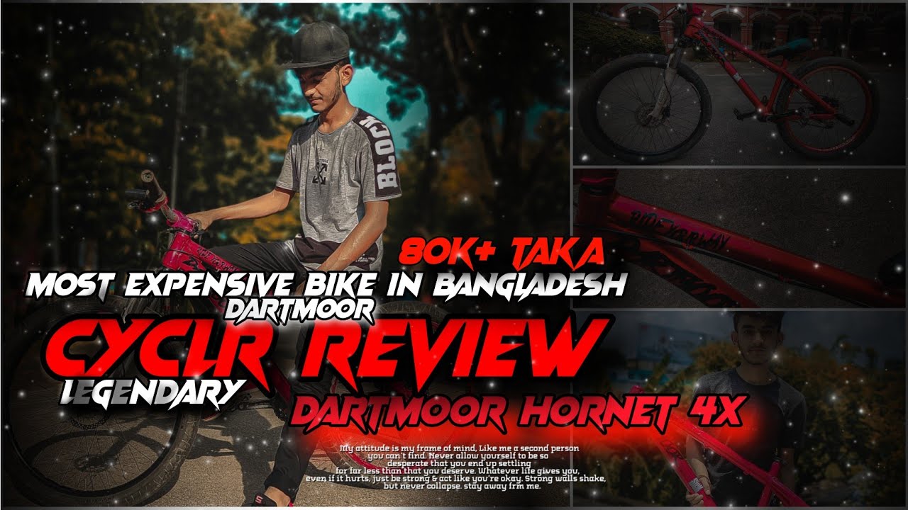 Most Expensive Bike In Bangladesh //Dartmoor Hornet 4X // Cycle Review // 80k+ Taka - YouTube