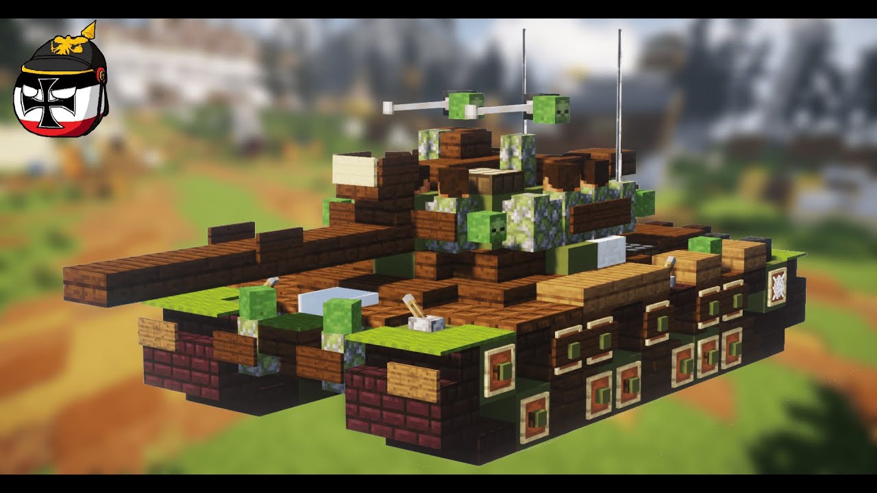 Minecraft: M48A5 Patton Tutorial - YouTube