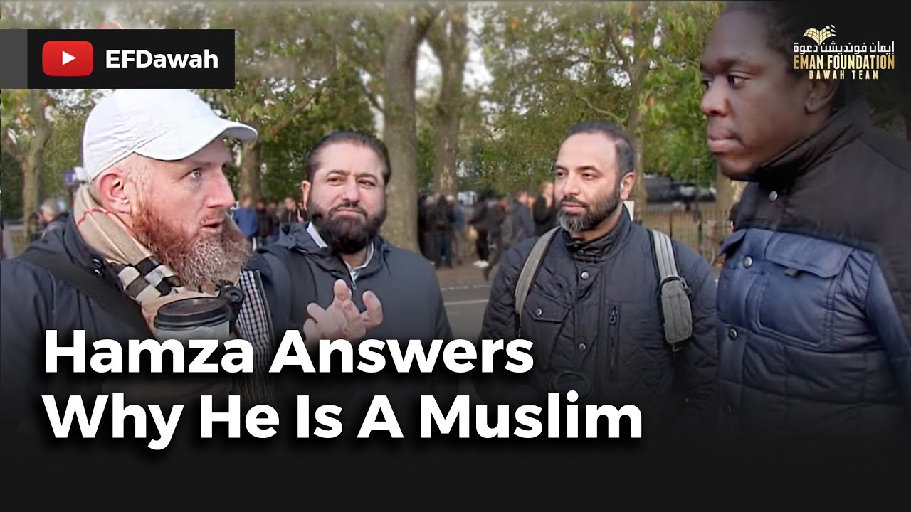 Hamza Answers Why He Is A Muslim - YouTube