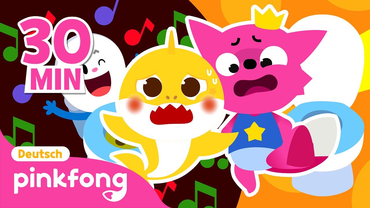 Das Töpfchen Lieder🚽| | Baby Shark Deutsch | Pinkfong, Baby Hai ...