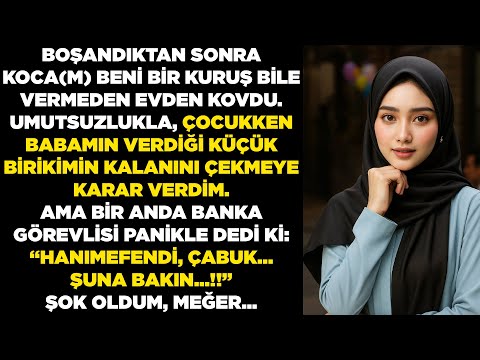 “Bu, buna hemen bakın!” banka görevlisi şaşkınlıkla söyledi – meğer babam her şeyi biliyormuş…