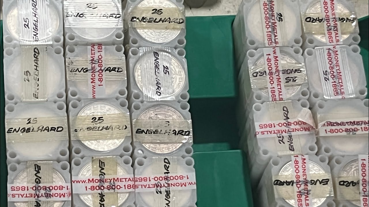 Another 500oz of Engelhard American Prospector Vintage Silver Rounds ...