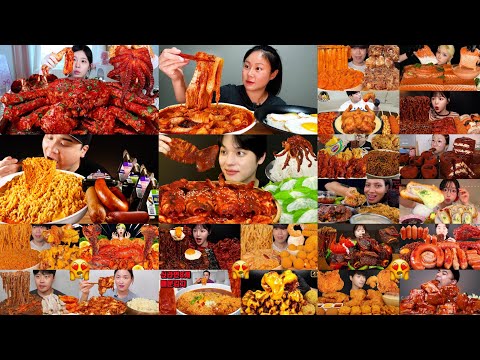 🥵90 MINUTES SATISFYING MUKBANG COMPILATION | part 1