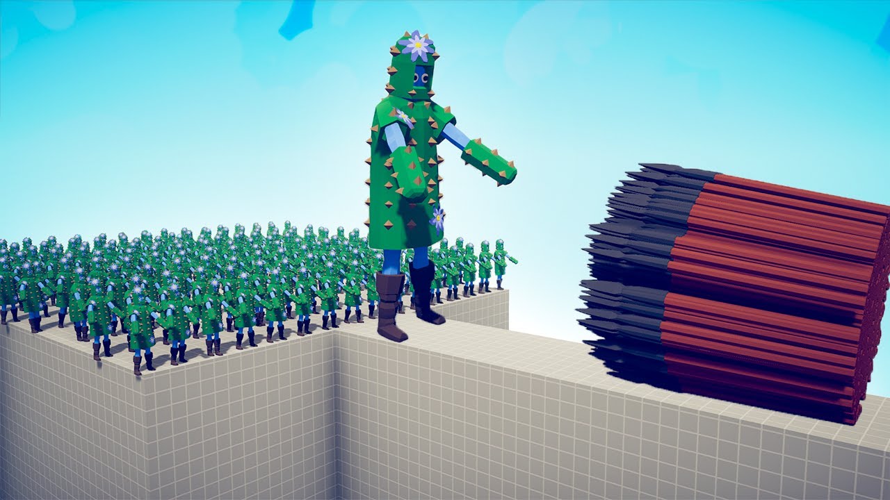 100x CACTUS vs EVERY GOD - TABS | Totally Accurate Battle Simulator ...
