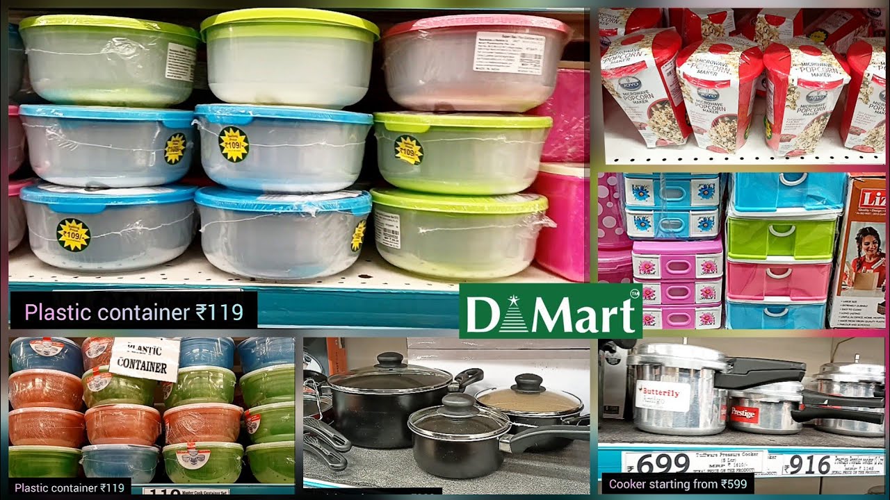 Dmart Latest Kitchen Products Collection - YouTube