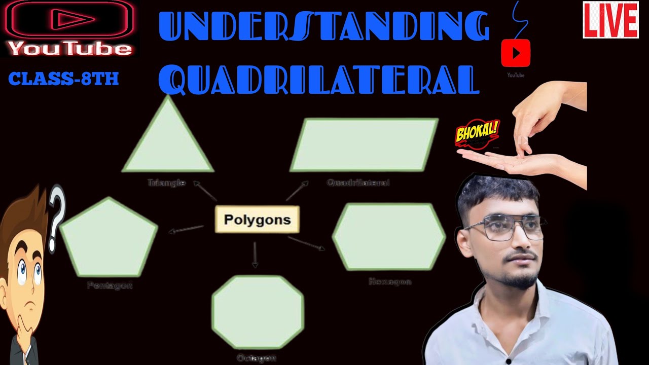 Understanding Quadrilaterals - class 8th maths - YouTube