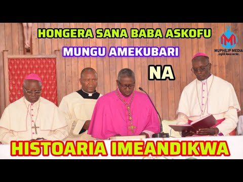 HISTORIA IMEANDIKWA KWENYE KITABU HONGERA SANA ASKOFU JOVITUS MWIJAGE ...