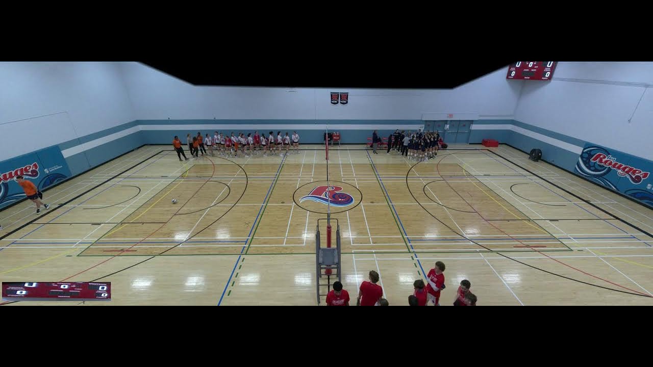USB Les Rouges vs. Briercrest Volleyball féminin - YouTube
