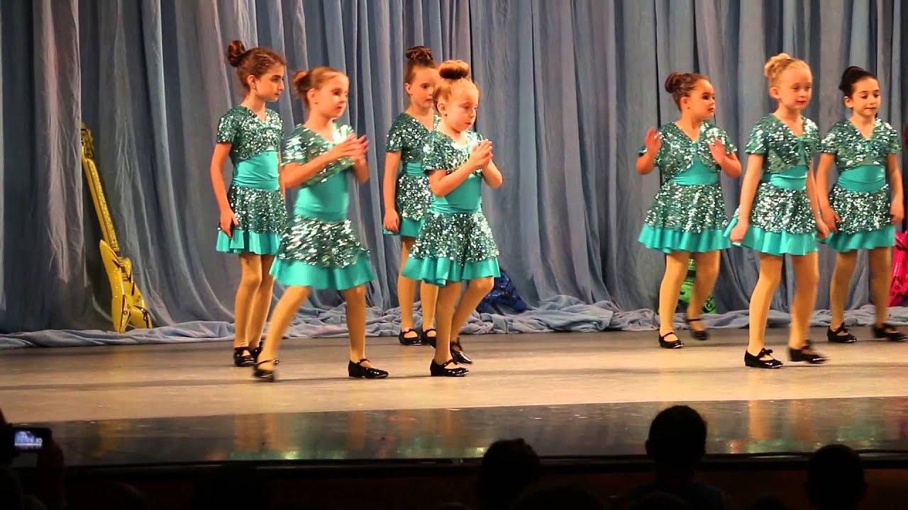 Emma at Dance Recital - June 2014 (Splish Splash - Tap) - YouTube