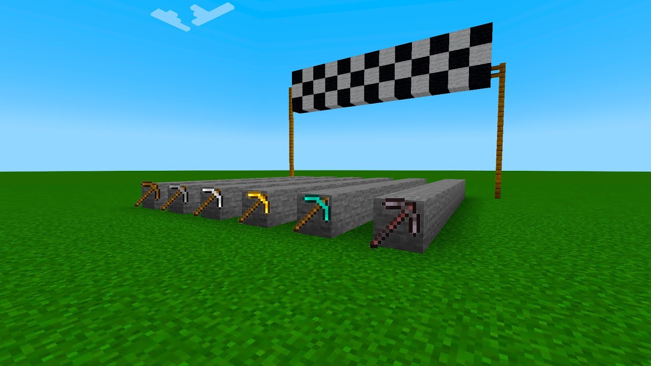 who the fastest in minecraft? - YouTube