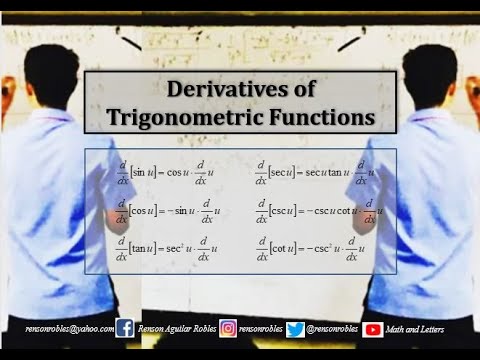 Derivatives of Trigonometric Functions - YouTube