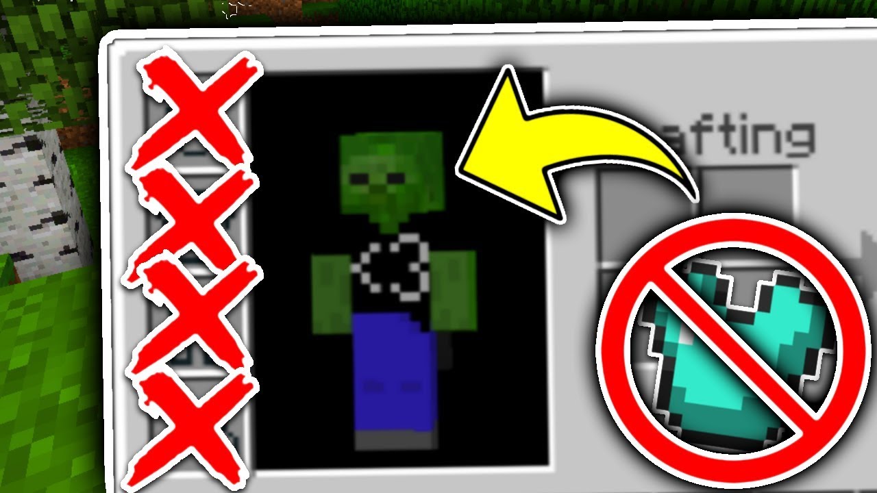 PLAYING MINECRAFT WITH NO ARMOR - YouTube