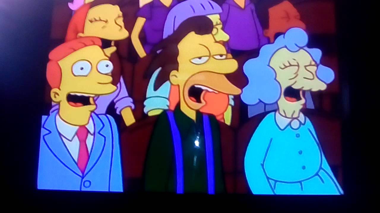 The Simpsons garbage man - YouTube