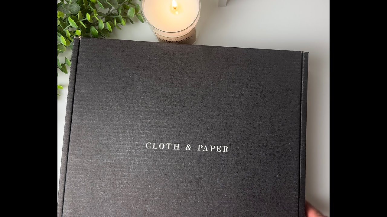 Cloth and Paper unboxing!! - YouTube