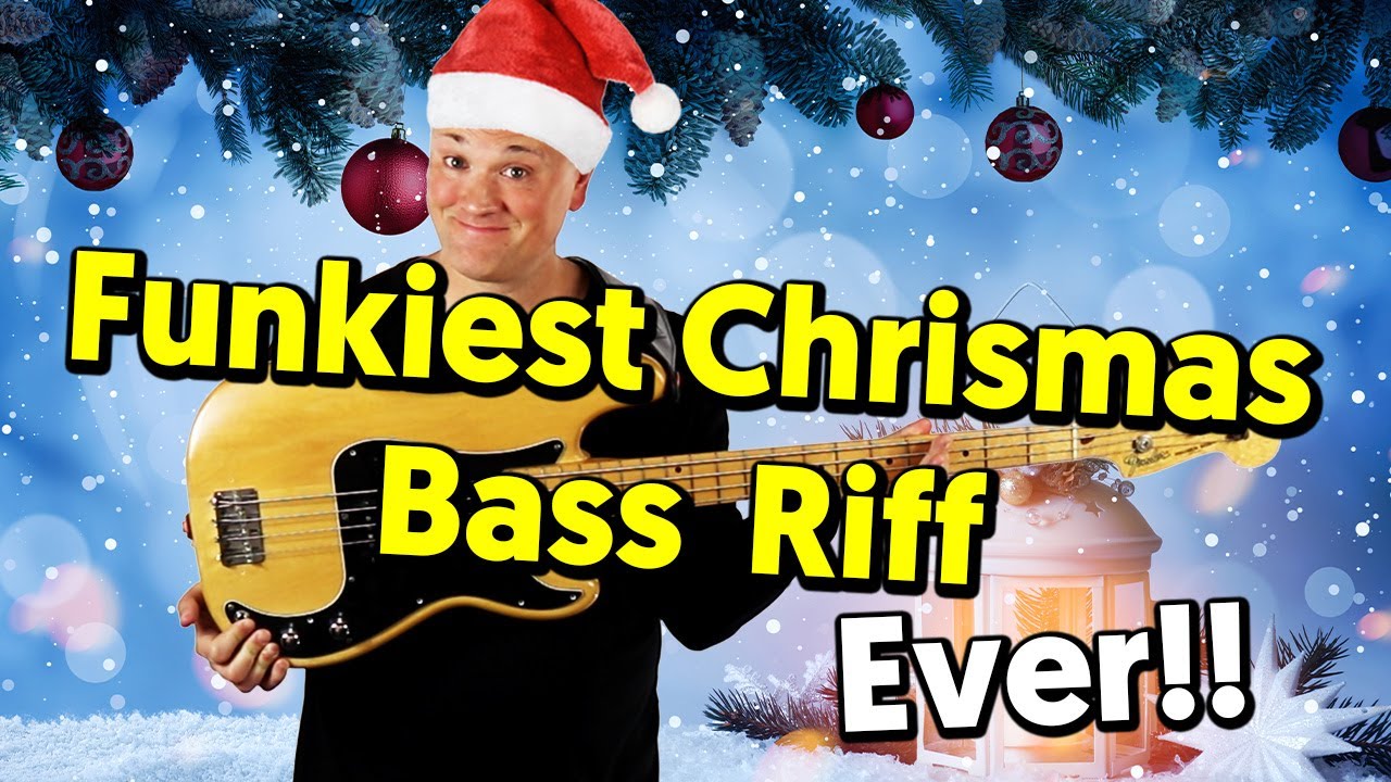 The Coolest Christmas Bass Line Ever? Christmas Wrapping (tabs ...