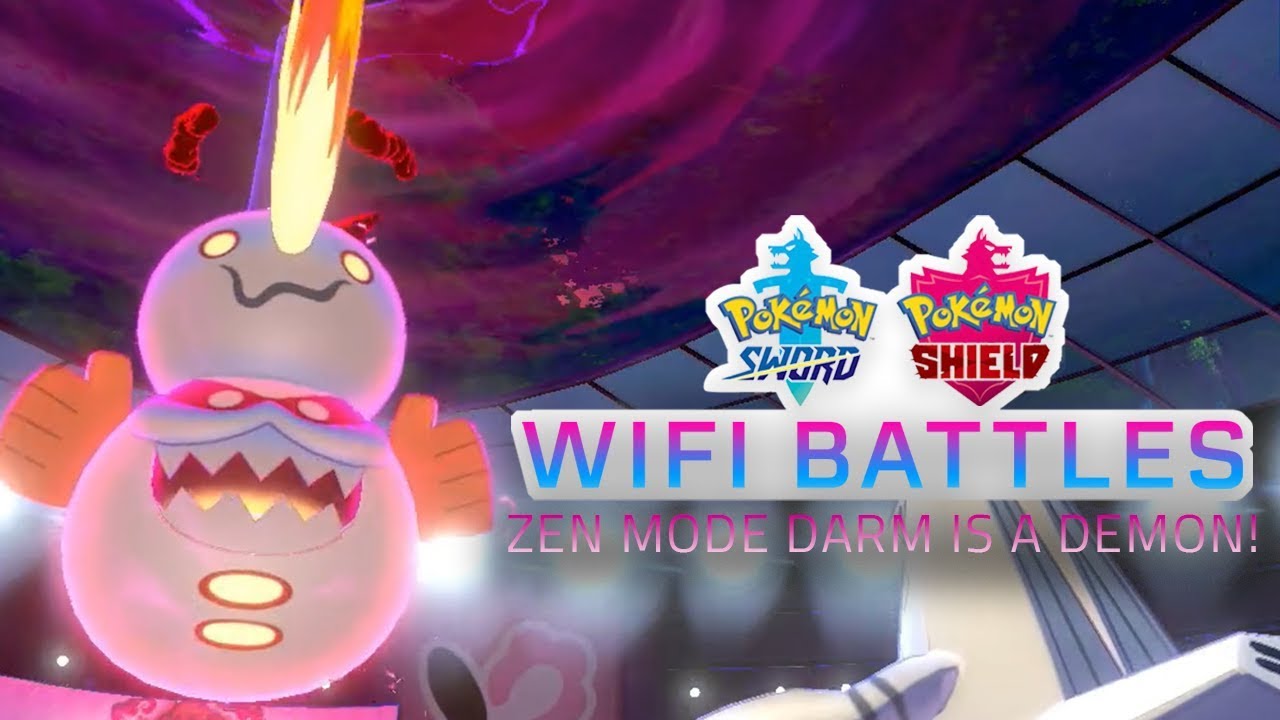 Zen Mode Darm IS GROSS - My Own Mascot Betrayed Me... | Pokemon Sword ...
