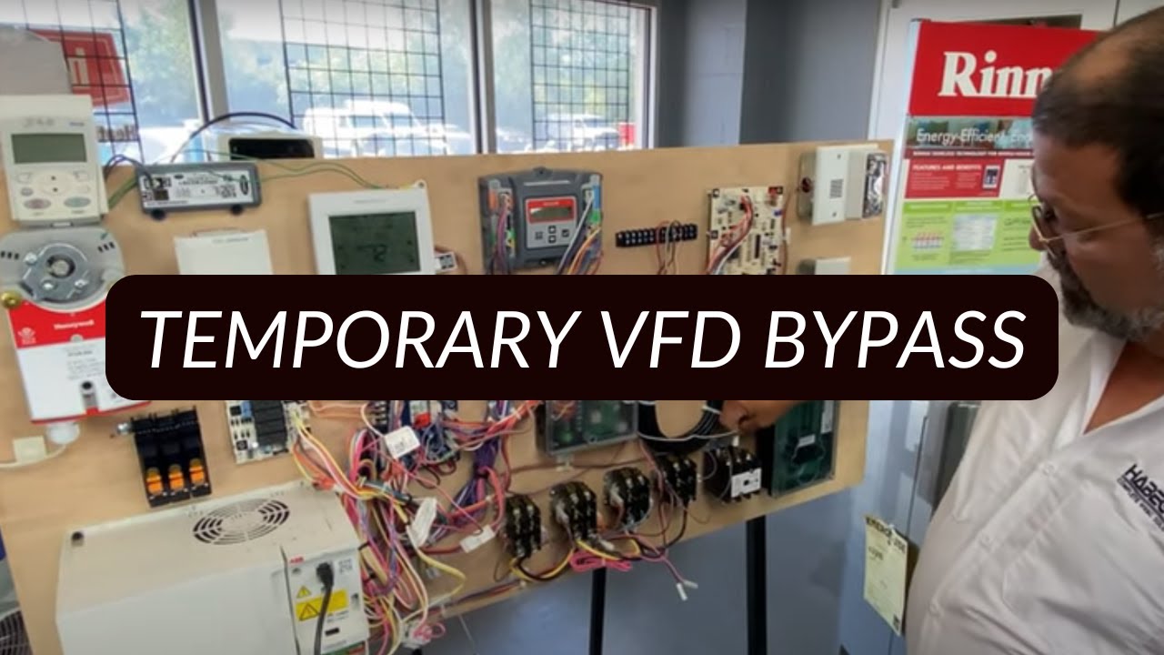 Temporary VFD Bypass - YouTube