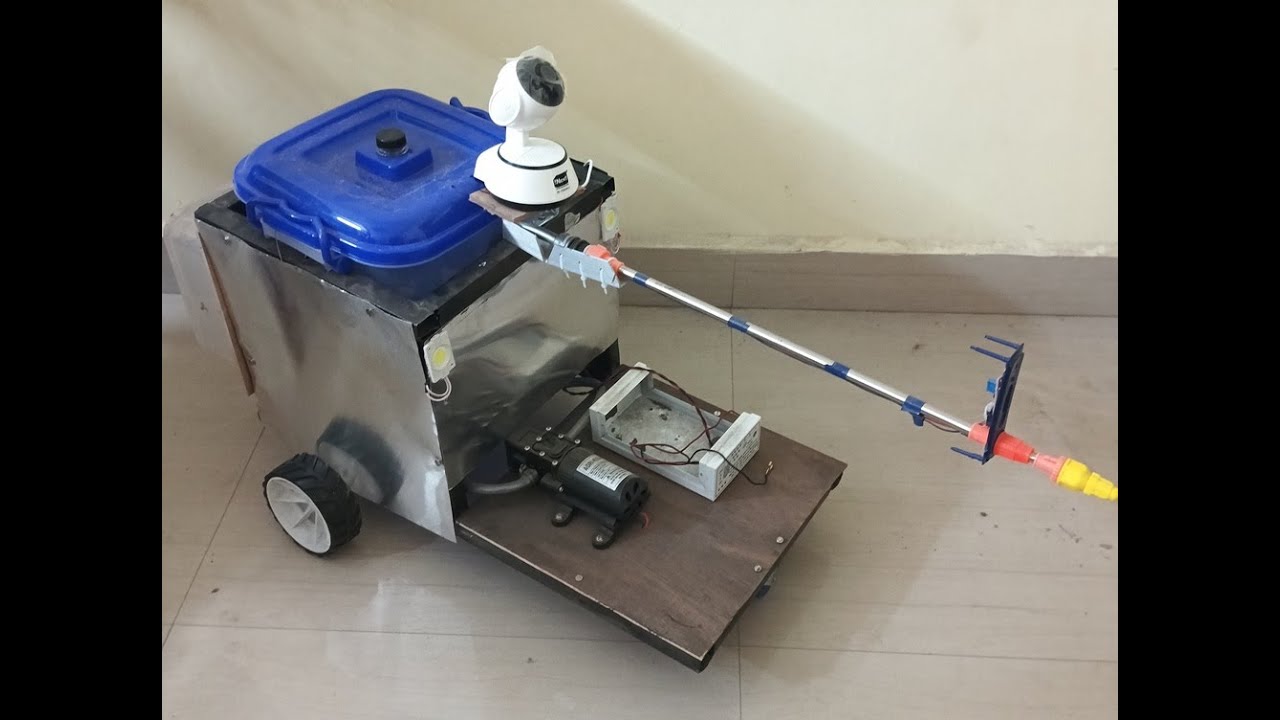 Development Of Smart Fire Fighting Robot with Wireless Surveillance ...