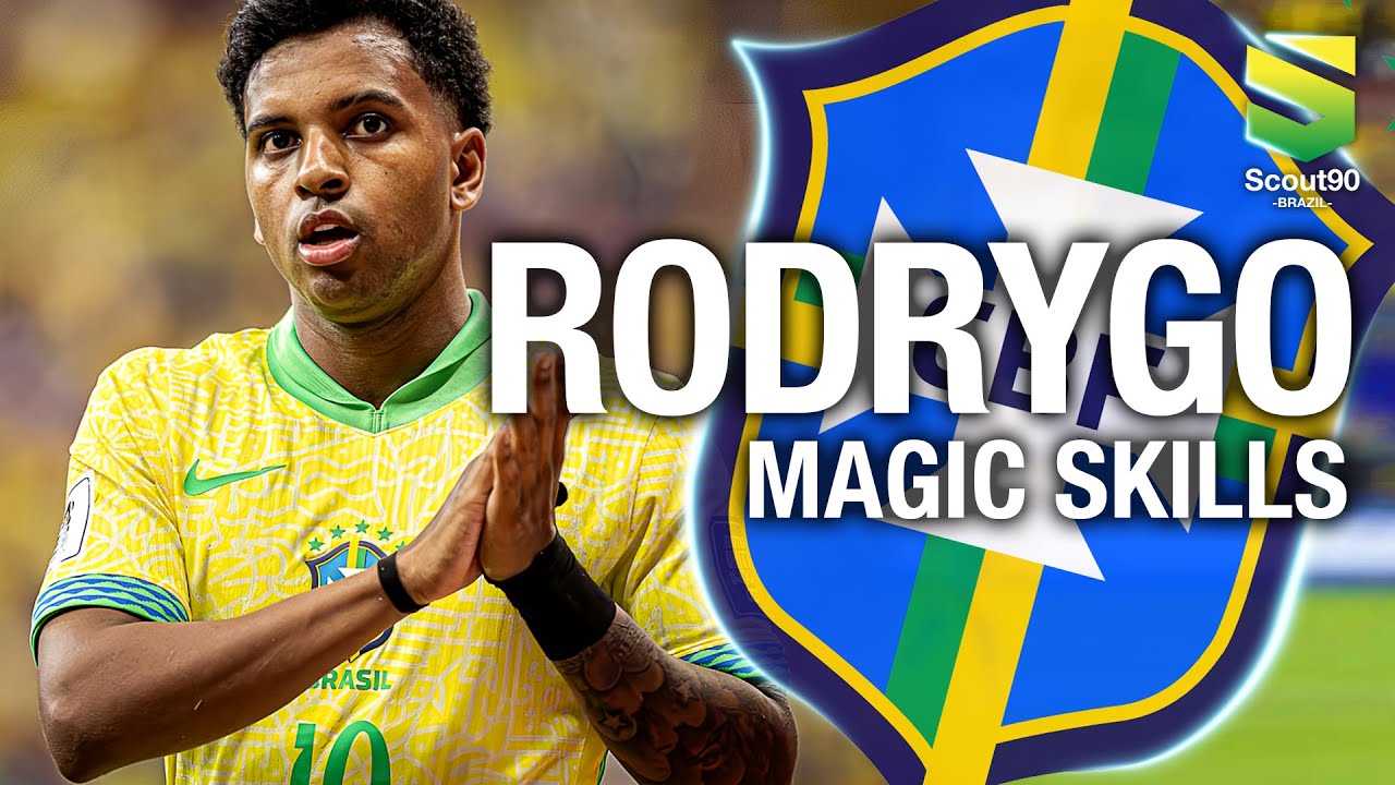 Rodrygo - Amazing Skills, Passes & Gols pela Seleção Brasileira | HD ...