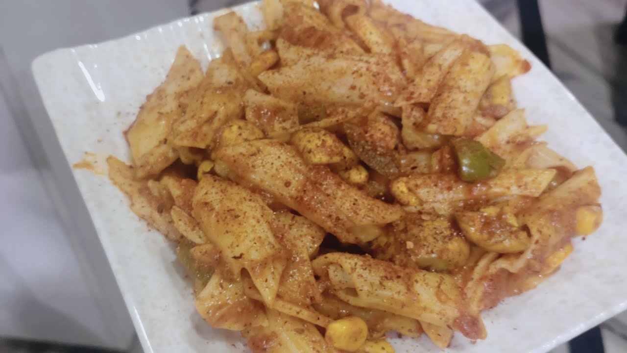 Masaledar pasta (Indian style) - YouTube