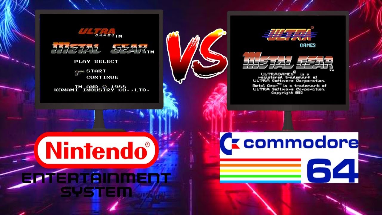 NES vs. C64 - Folge 4: Metal Gear | Let's Compare Retrocon Krefeld ...