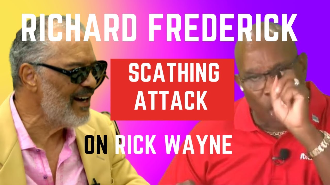 Richard Frederick's Insulting Attack on Veteran Journalist Rick Wayne ...