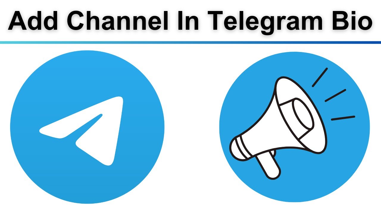 How To Add Channel In Telegram Bio Profile - YouTube