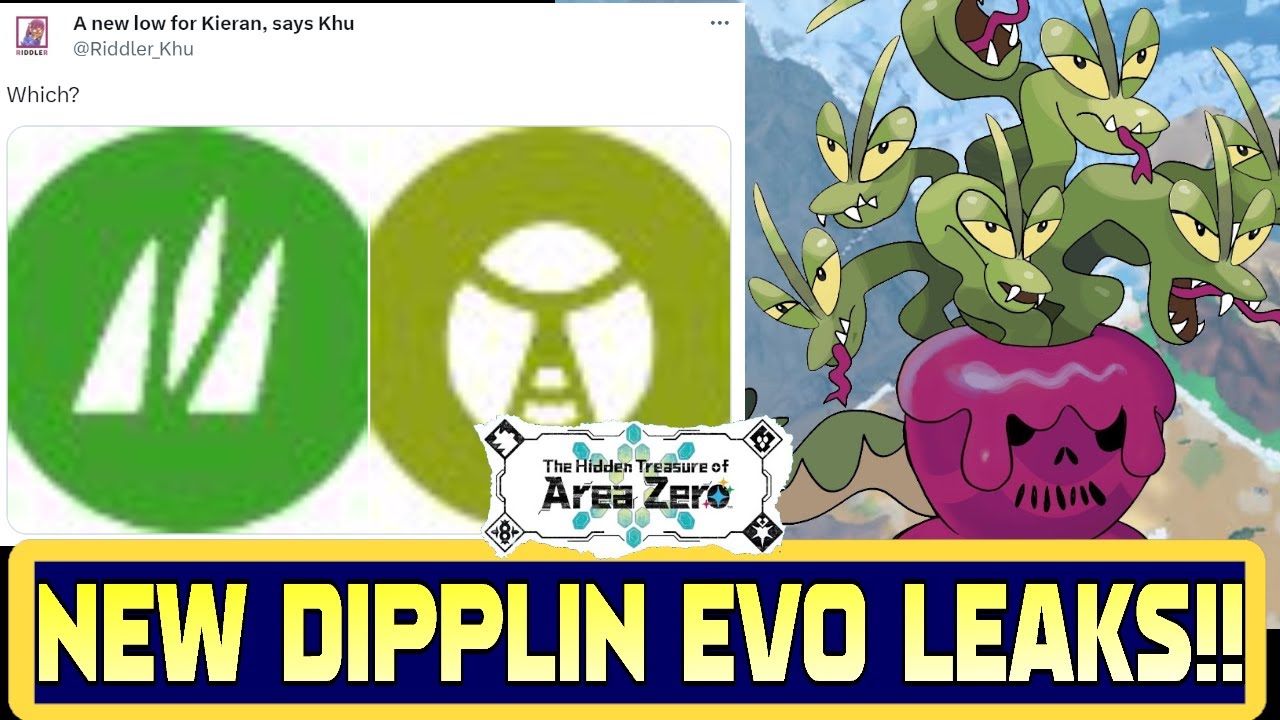 NEW DIPPLIN EVOLUTION LEAKS!! NEW BUG DRAGON TYPING & MORE!! | Pokemon ...