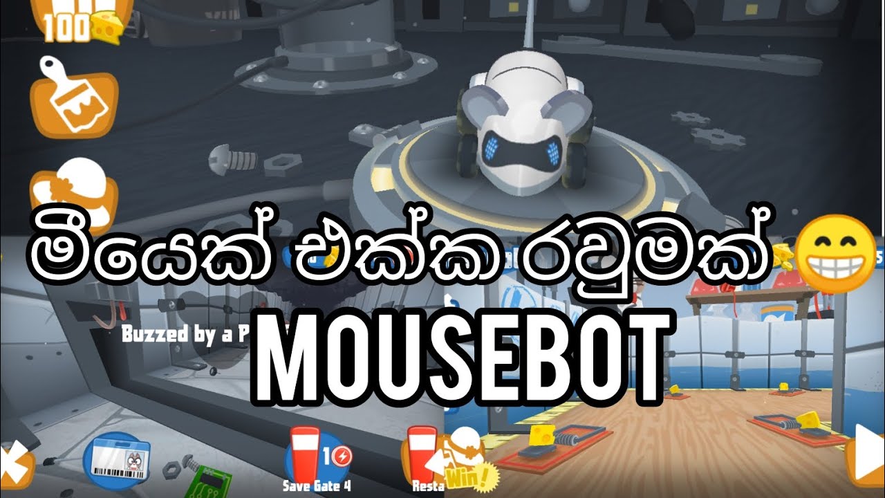 Mousebot Game |Sinhala gameplay @Isurumxgames Sri lanka - YouTube