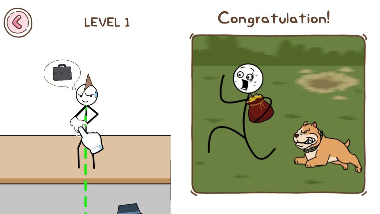 Thief Puzzle Game Level 1-20 - YouTube