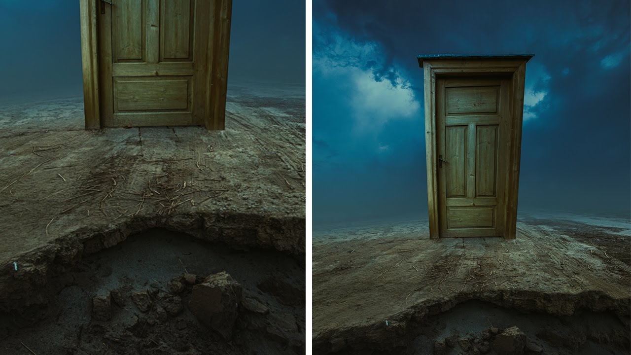 Closed Door | Photoshop Manipulation Tutorial Photo Effects - YouTube