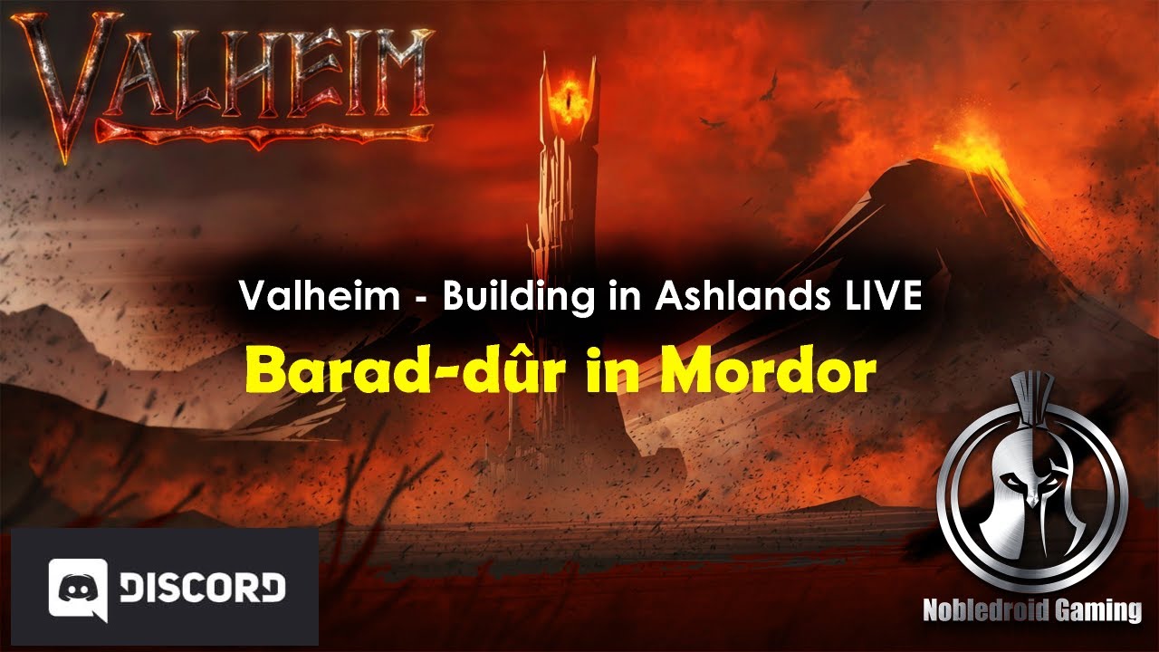 valheim base building guide to build a stone base in ashlands. - YouTube