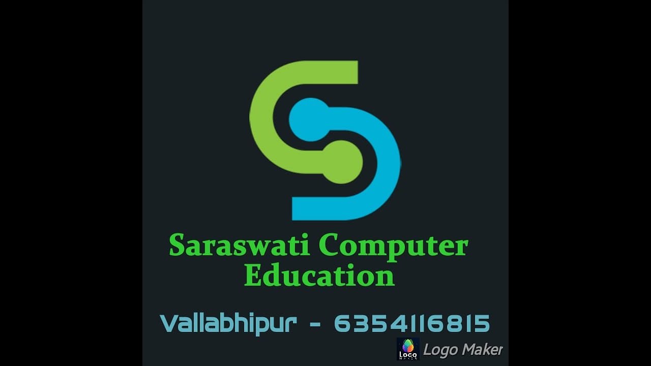Saraswati Computer Education Vallabhipur - 6354116815 - YouTube