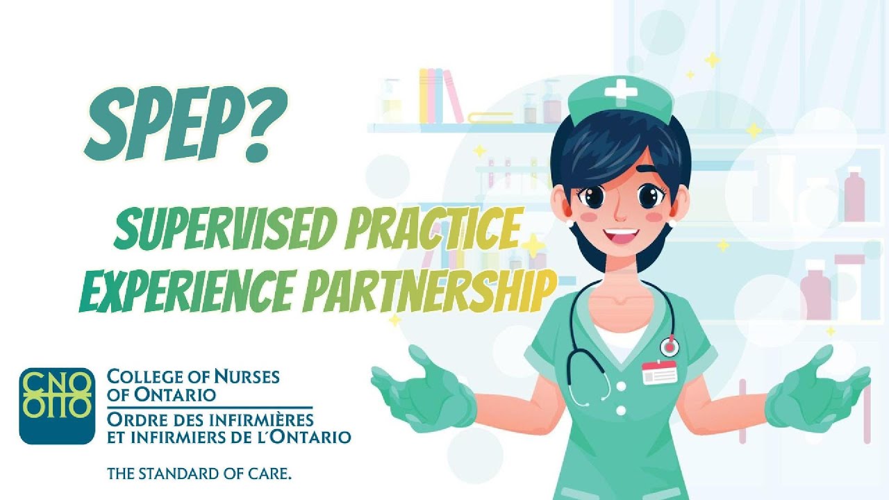 Supervised Practice Experience Partnership, CNO evidence of practice ...