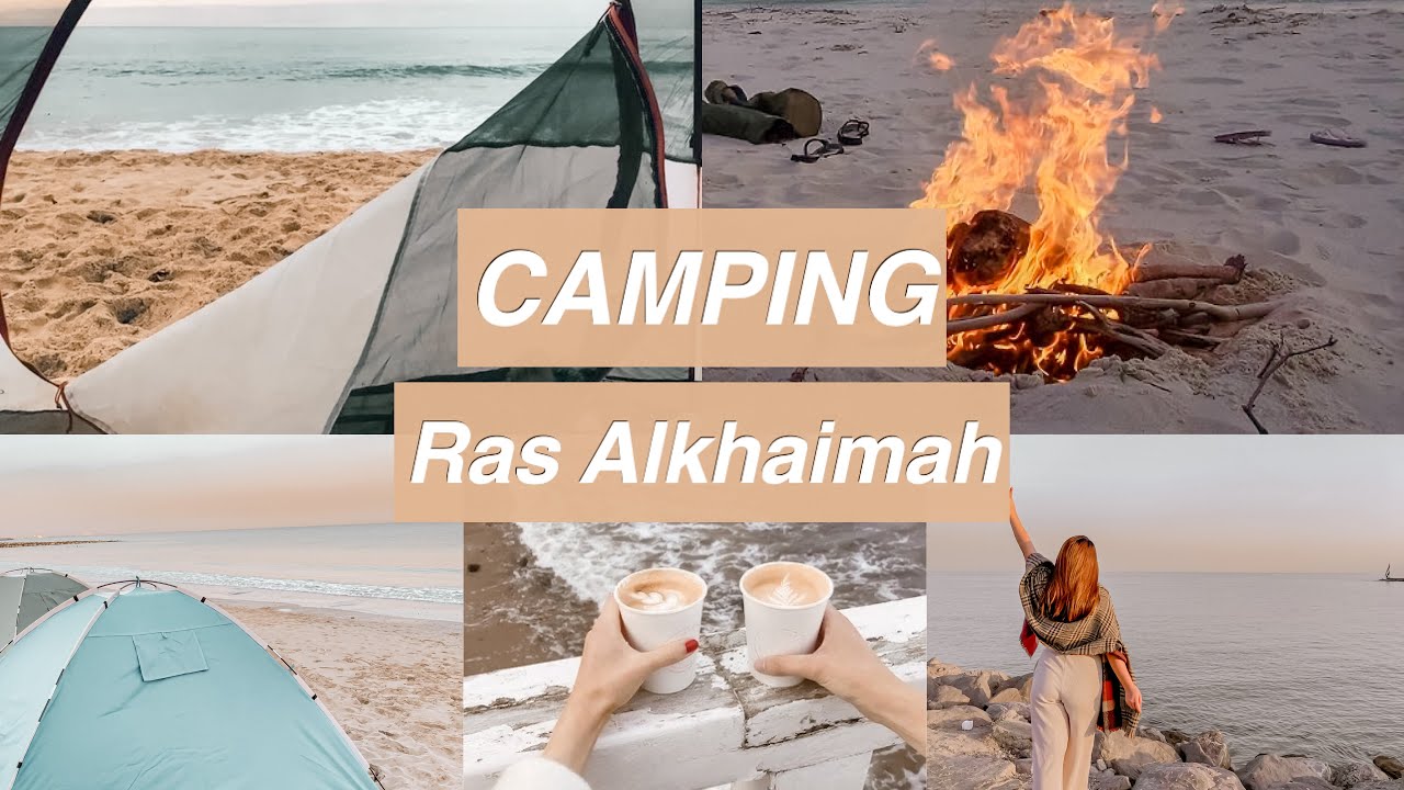 Best Camping Spot in Ras Al Khaimah - Flamingo Beach 2021 (First Time ...