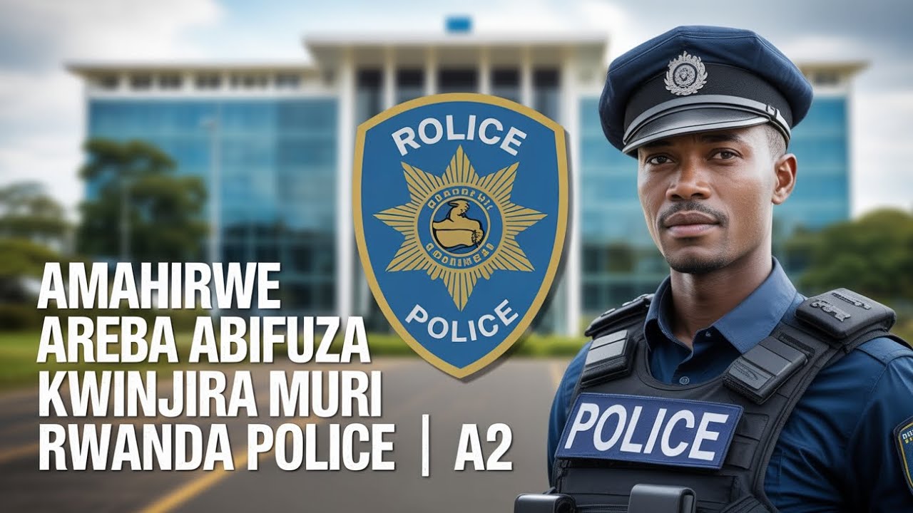 🎯 RNP: AMAHIRWE AREBA ABIFUZA KWINJIRA MURI RWANDA NATIONAL POLICE | A2 ...