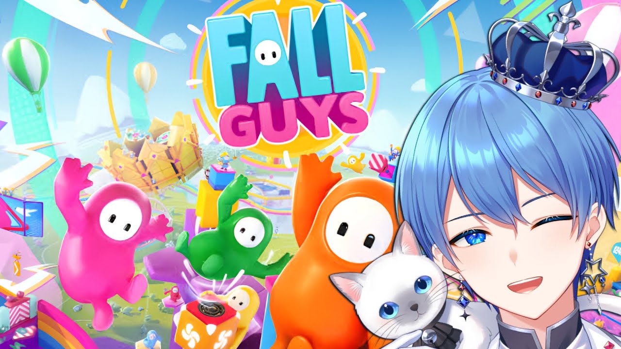 【新人VTuber】久しぶりの「Fall Guys」【中性ボイス】 - YouTube