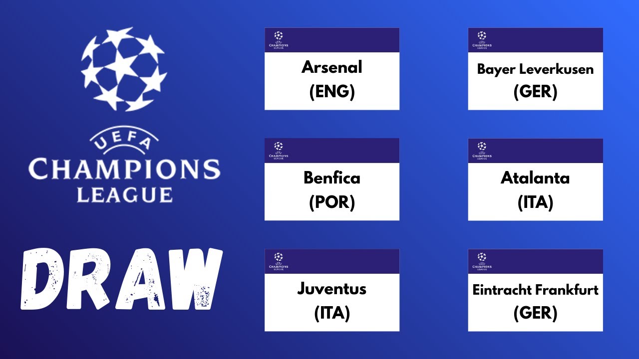 HOW DO THE CHAMPIONS LEAGUE 2025/2026 DRAW WORK? - YouTube