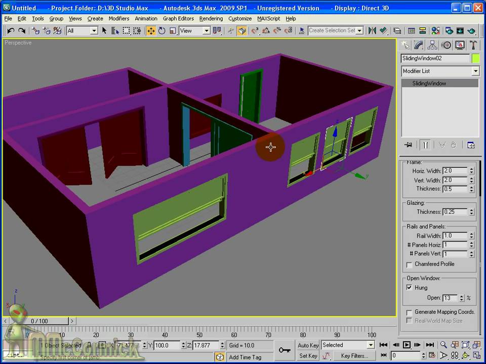 3DS Max - Pt 2 - AEC Design Elements - YouTube