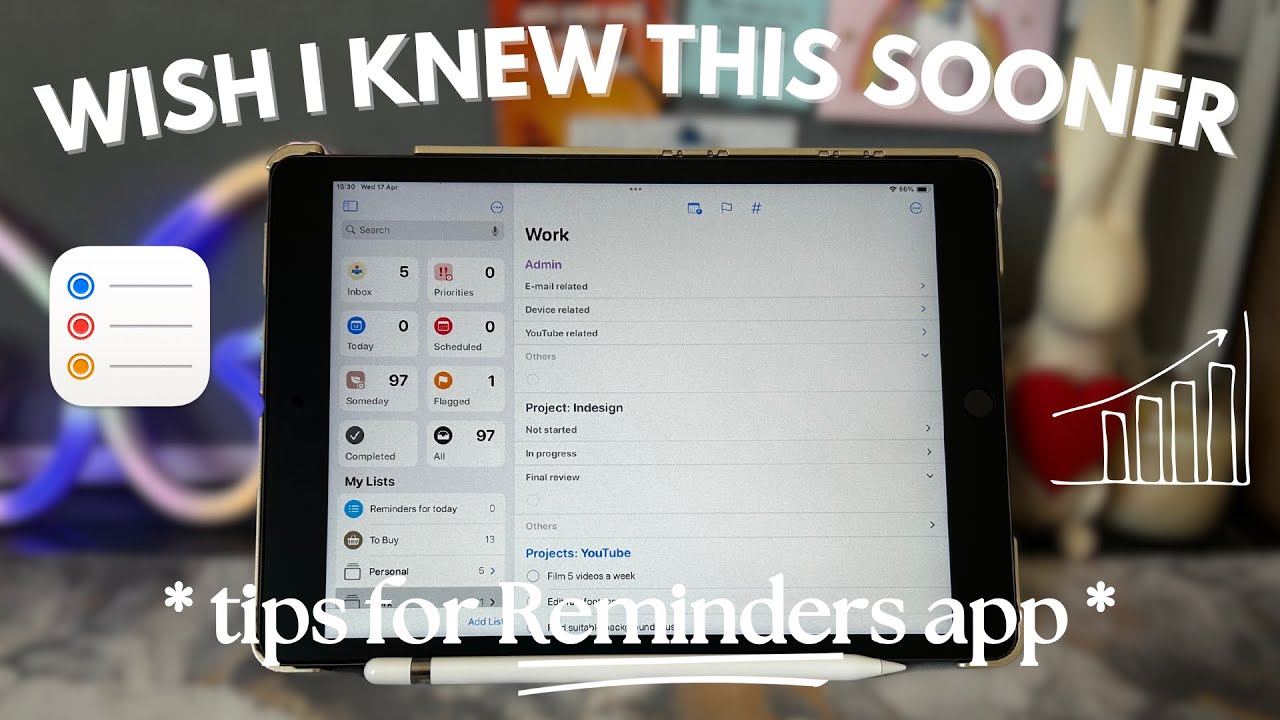 🪄 Simple way to increase PRODUCTIVITY Tips + Tricks for Apple Reminders ...