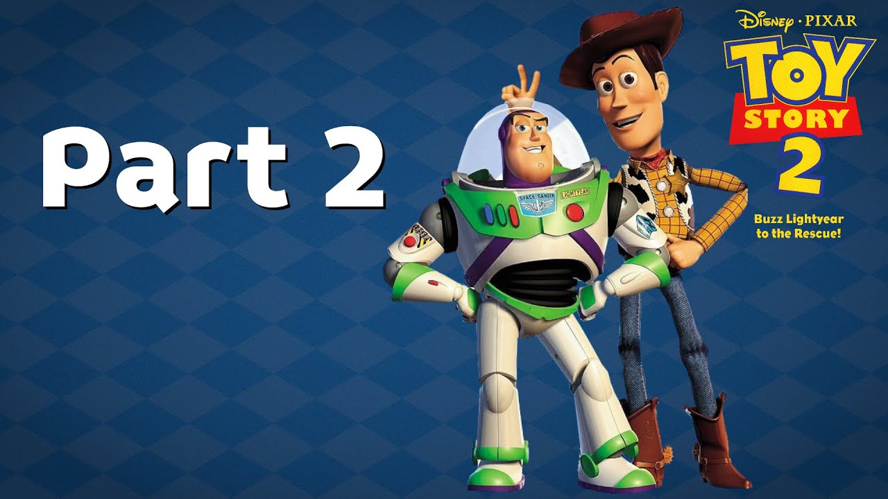 Toy Story 2: Buzz Lightyear to the Rescue 100% Walkthrough W/Com Part 2 - Andy's Neighborhood (1 ...