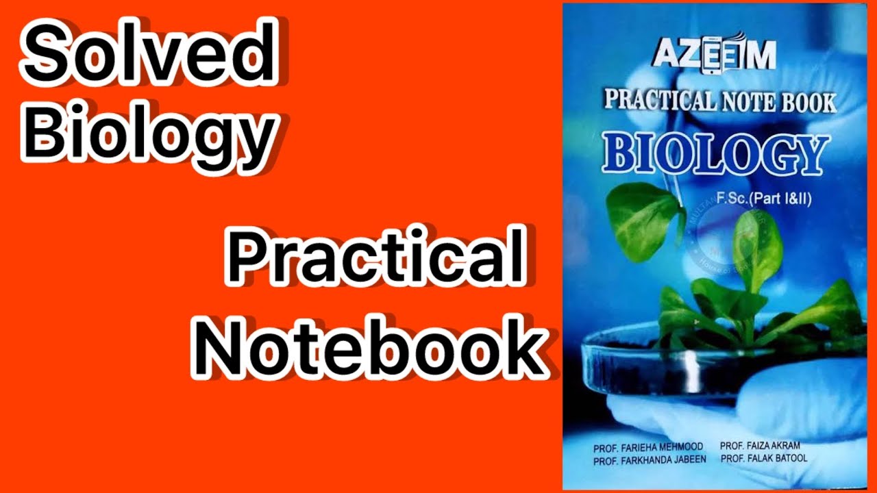 Solved biology practical notebook class 11 and 12 | Important ...