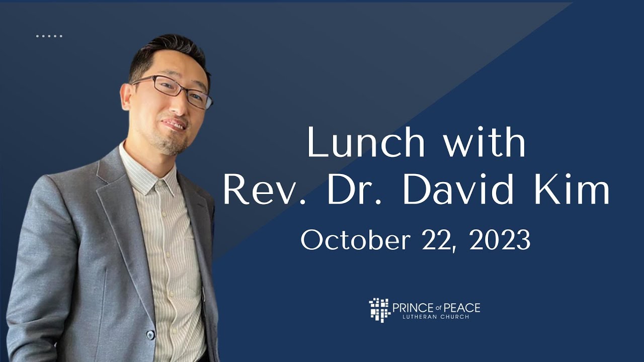 David Kim at Prince of Peace - YouTube