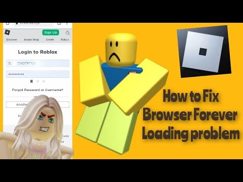 How to Fix Forever Loading login issue in browser Roblox - YouTube