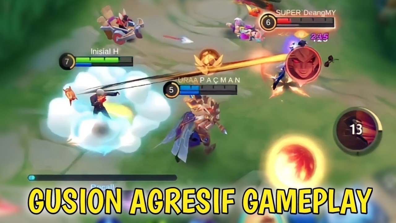 MANIAC!! || GUSION REVAMP NONSTOP ROTATION AND WAR GAMEPLAY - YouTube