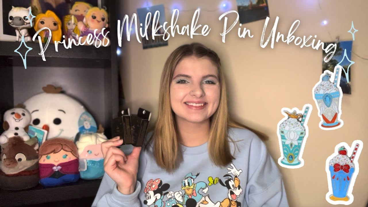 Disney Loungefly Princess Milkshake Blind Box Pin Unboxing | Mystery ...