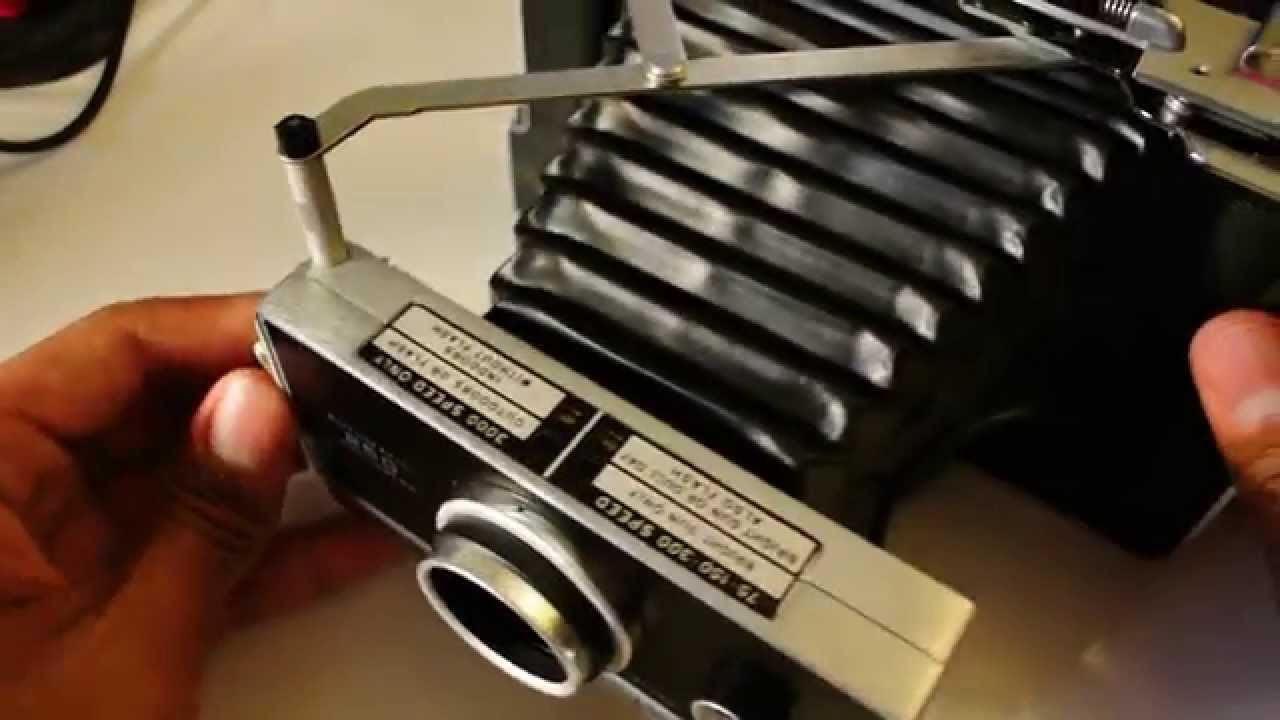 Polaroid Land Camera Model 250 - YouTube