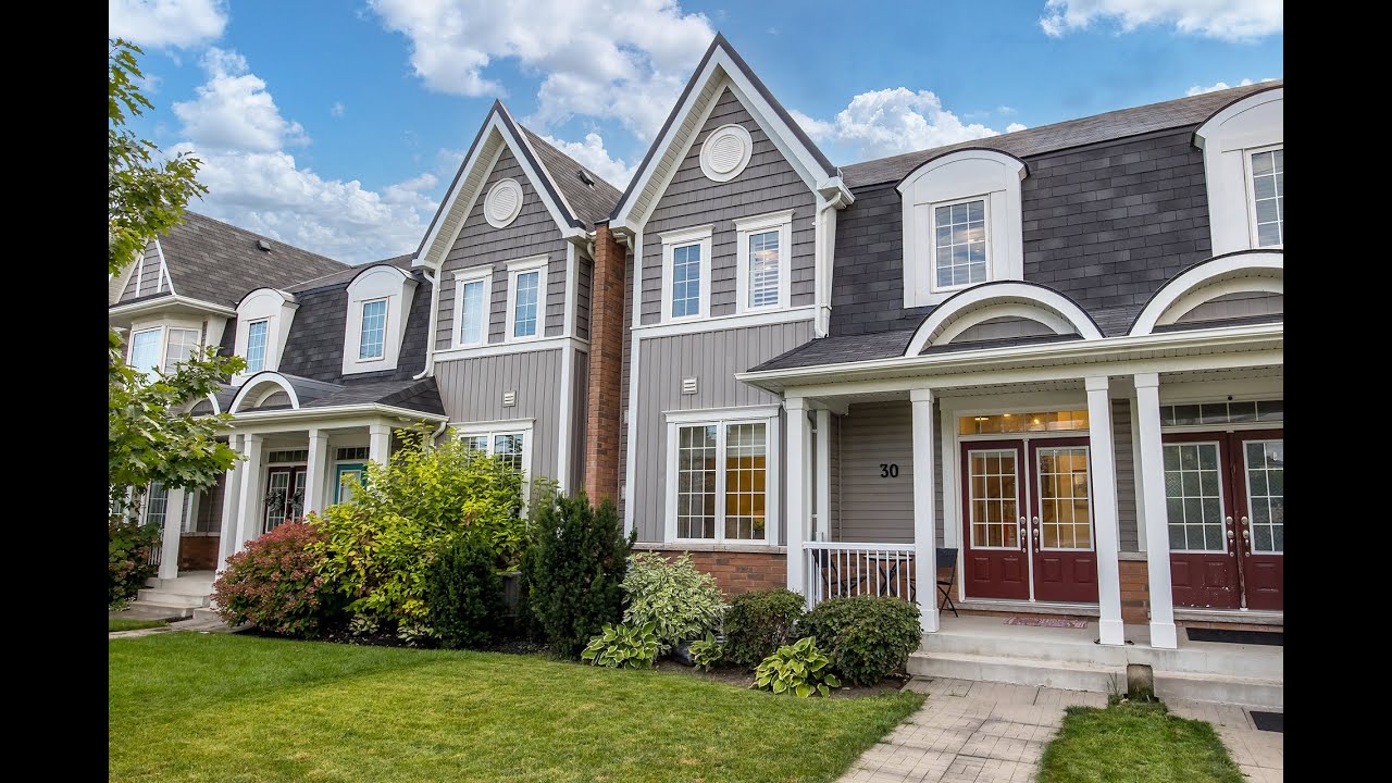 4K Real Estate Video Tour 30 Aller Park Way, Whitby, ON - YouTube