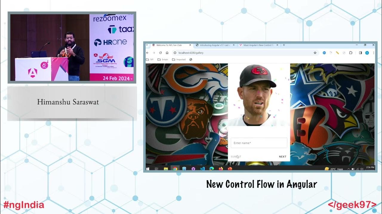 New Control Flow in Angular by Himanshu Saraswat | ng-India 2024 - YouTube
