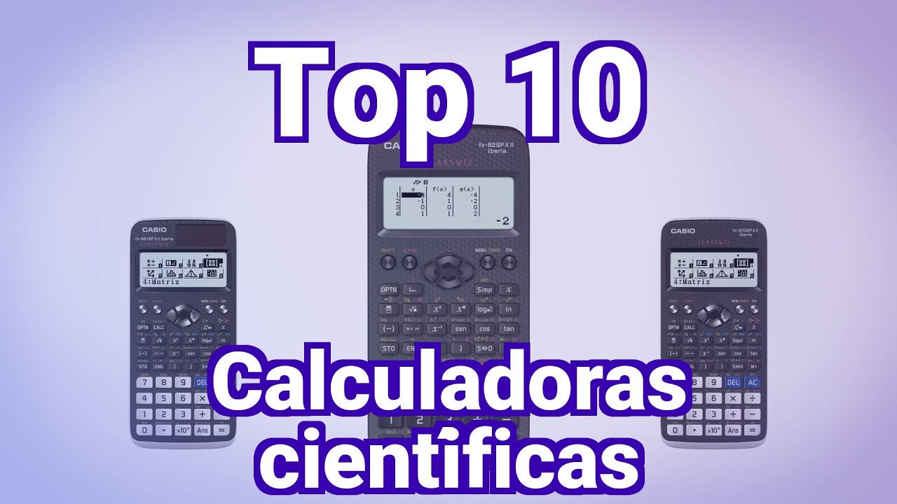 Top 10 mejores Calculadoras científicas en Noviembre 2022 - YouTube